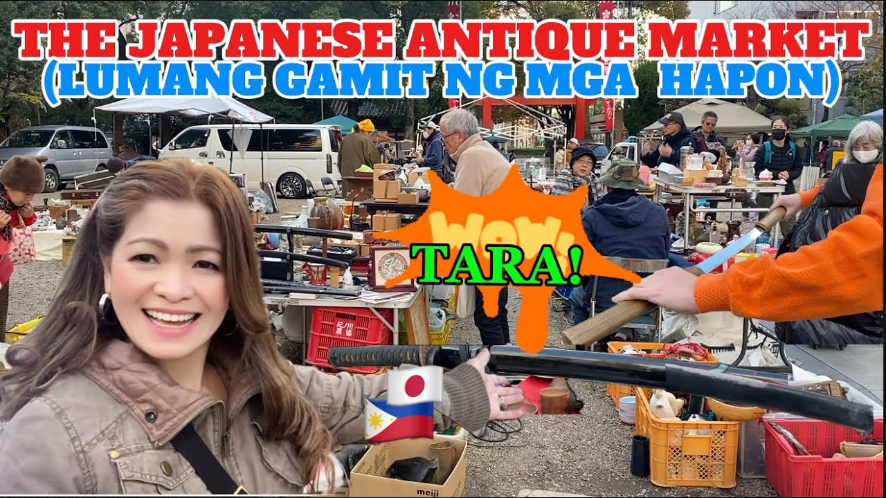 THE JAPANESE ANTIQUE MARKET(LUMANG MGA GAMIT NG MGA HAPON🇵🇭🇯🇵 - YouTube