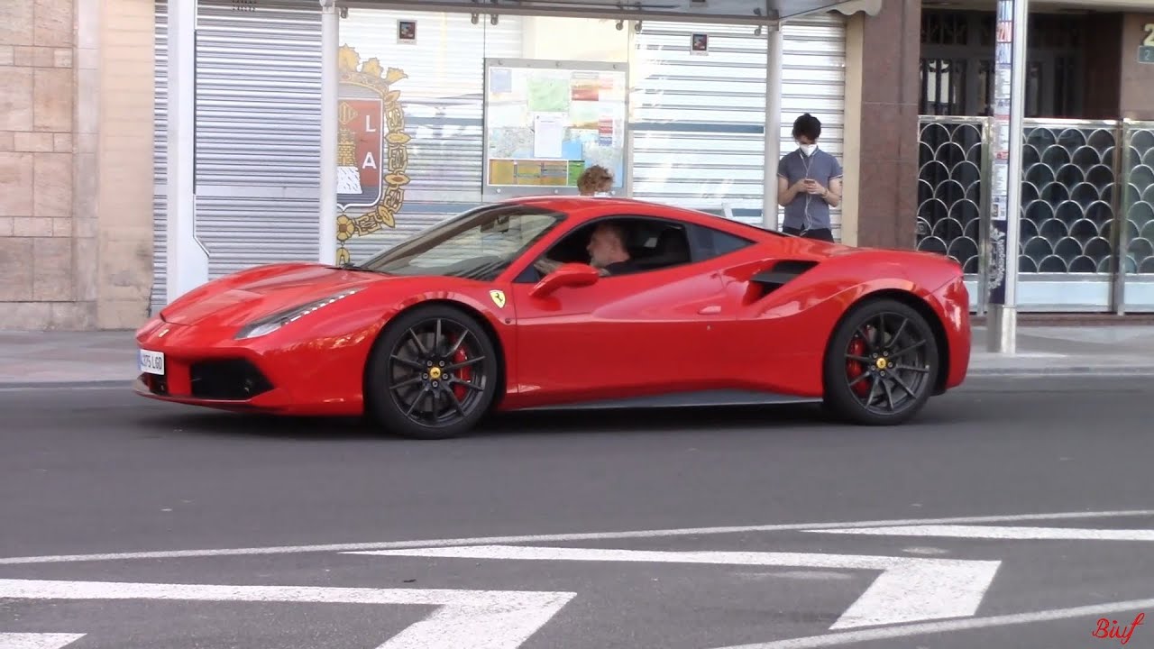 SUPERCARS in ALICANTE May 2021 Part 2 // FERRARI TAKE OVER THE CITY ...