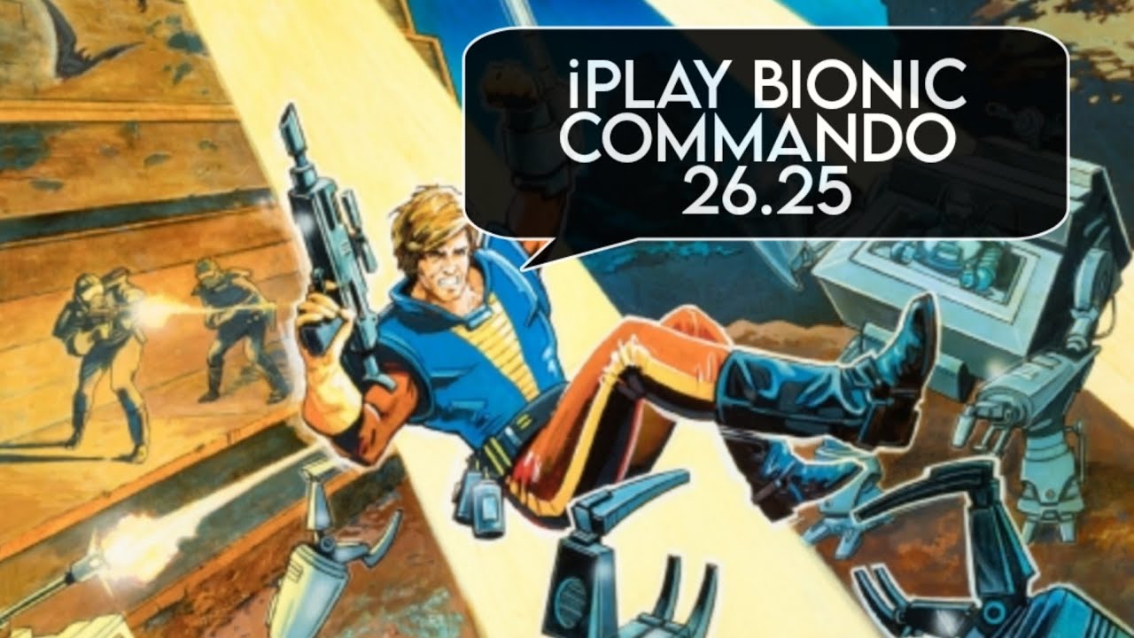 iPLAY BIONIC COMMANDO 26.25 #walkthrough #xbox360 #retrogamer #capcom #nes #gameplay #stratagy ...