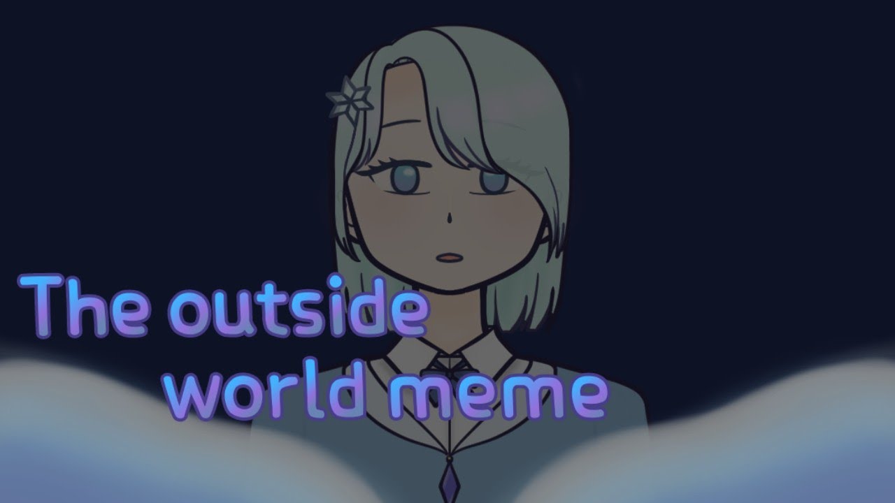 The outside world meme - YouTube