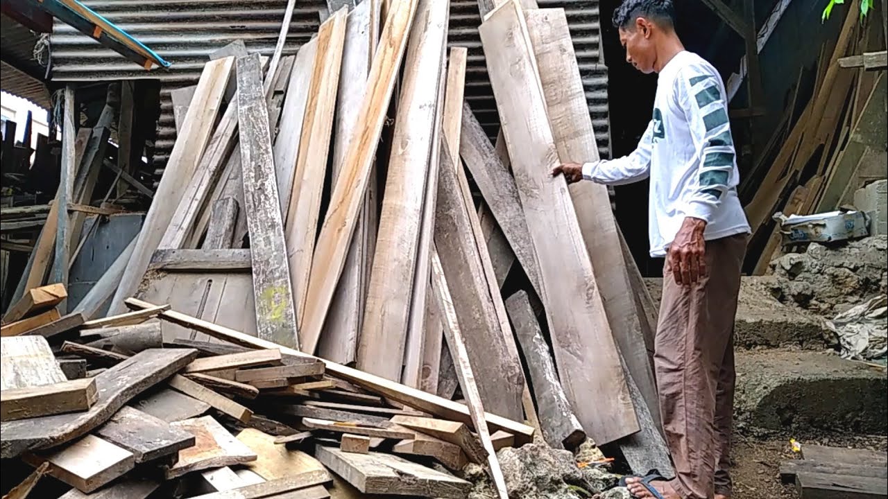 Pengerjaan kayu tipis membuat rak dinding sederhana minimalis - YouTube