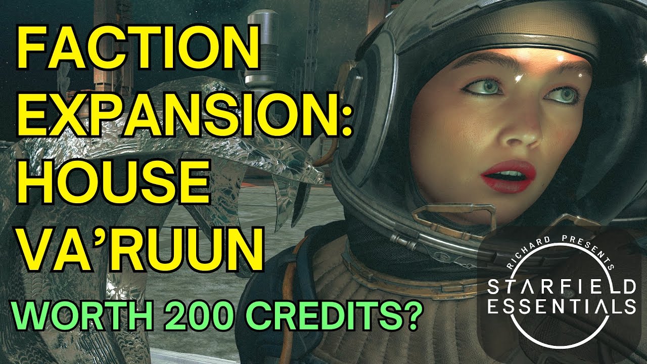 Starfield Mod Review - Faction Story Expansion House Va'ruun - YouTube