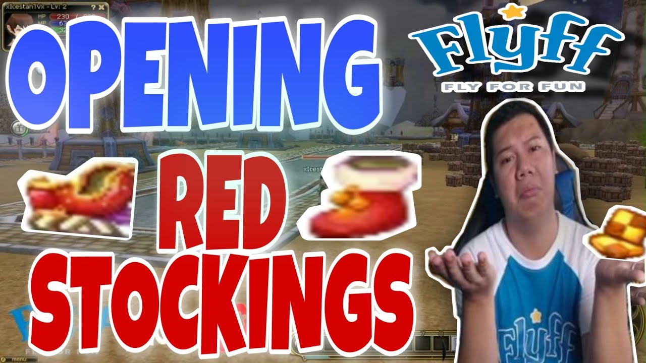 FLYFF US | OPENING RED STOCKINGS - YouTube