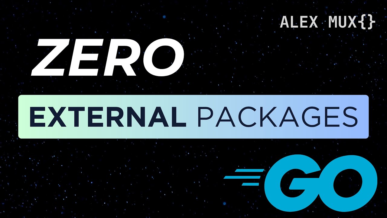 Building a GO API - No External Packages! - YouTube