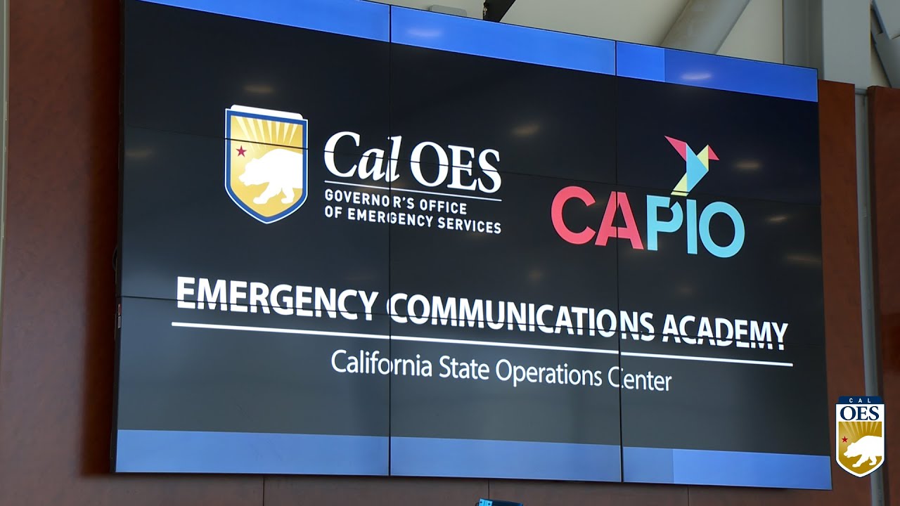 Crisis Communications Academy held at Cal OES - YouTube