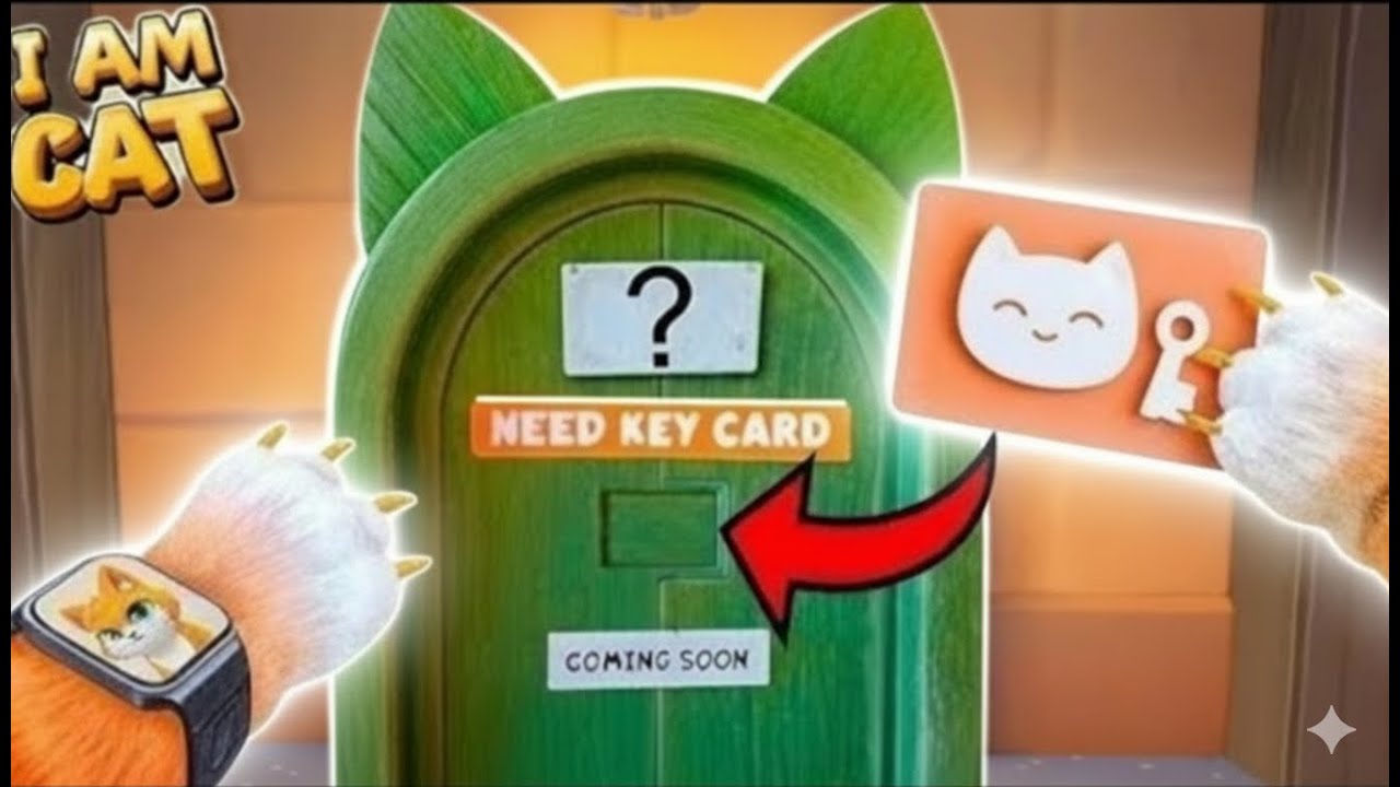 "😱 I Am Cat Mobile: SECRET Key Card Unlocks Hidden Streets! 🚪🔥 ...