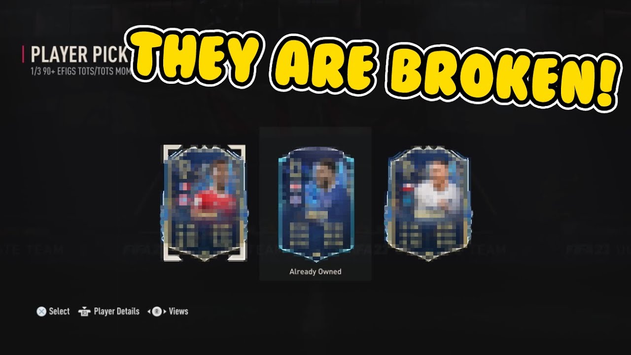 INSANE 90+ EFIGS TOTS Player Pick In Fifa 23! - YouTube