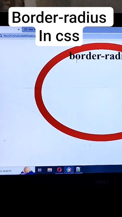 how to use border radius in CSS CSS Mein border radius kaise use Karen # border radius - YouTube