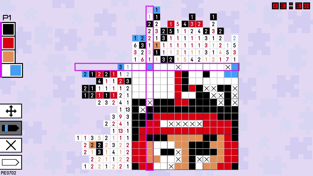Pic-a-Pix Pieces Gameplay Video - YouTube
