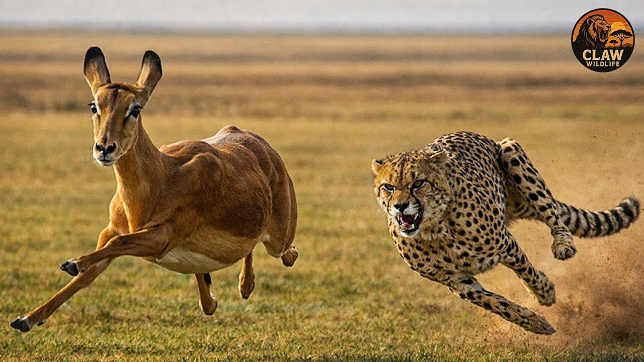 African Savanna – When a Cheetah Goes Full Speed, Can Any Prey Escape ...