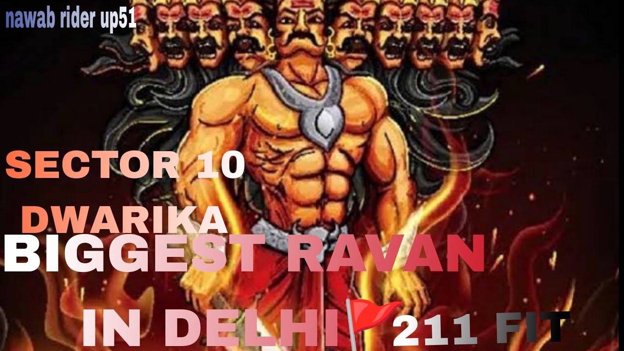 duniya ka sabse bada ravan dekha liya 😧/ world's biggest Ravan in delhi ...