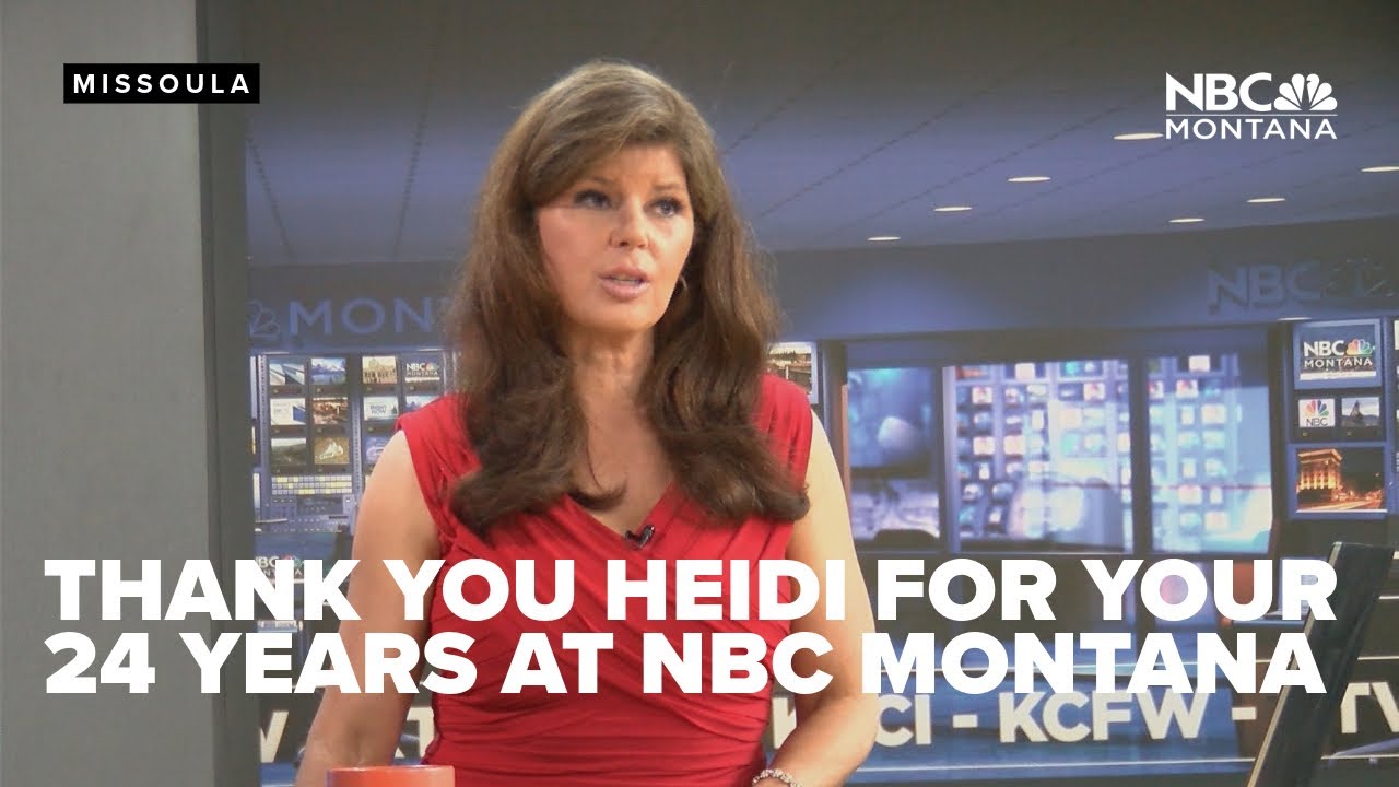 Thank you Heidi Meili for your 24 dedicated years at NBC Montana - YouTube