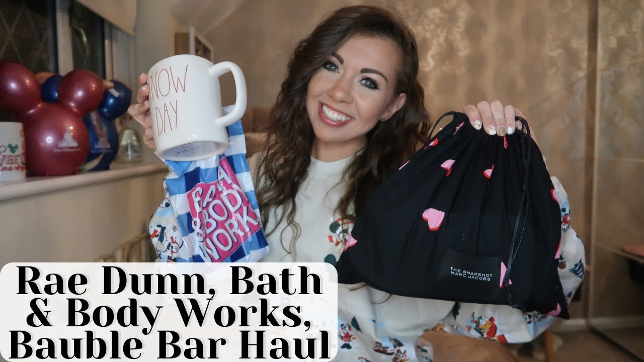 Rae Dunn, Bath & Body Works & Designer Outlet Haul | Dec 2021 - YouTube