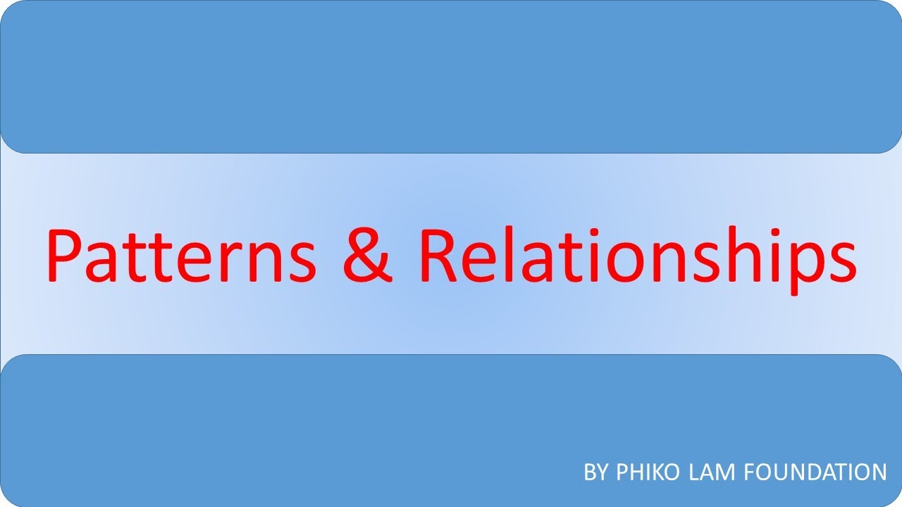 Patterns and Relationship Mathematical Literacy - YouTube