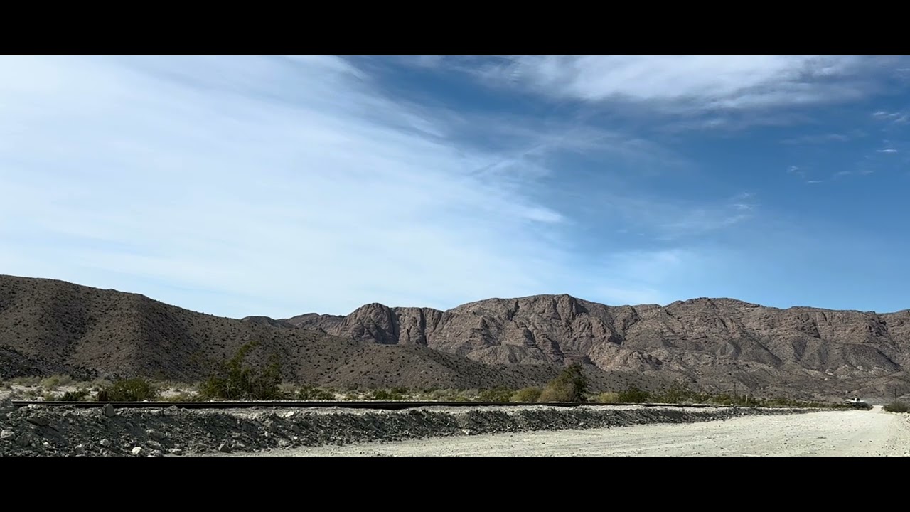 USG Mine train at Ocotillo Wells, California March 6, 2024 - YouTube