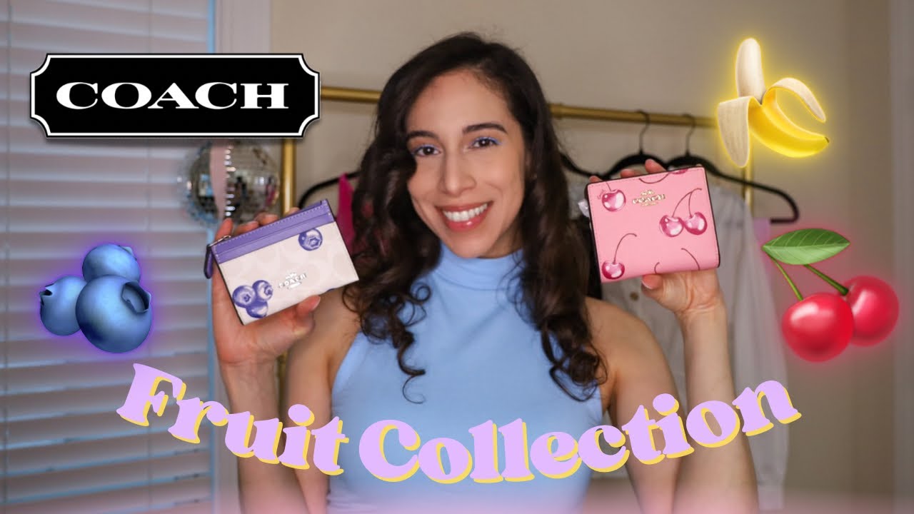 Coach Fruit Collection 2024 | Wallets & Bags - YouTube