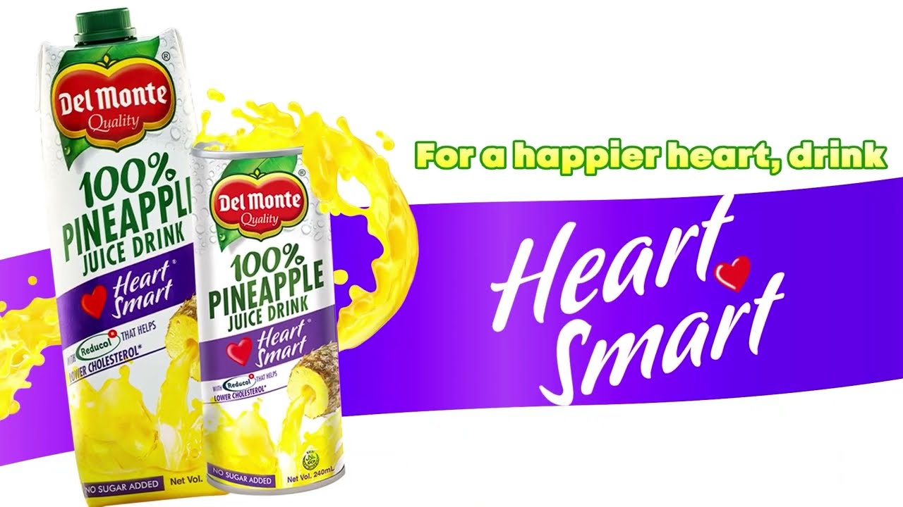 Know how Reducol works. Drink Del Monte Heart Smart daily! - YouTube