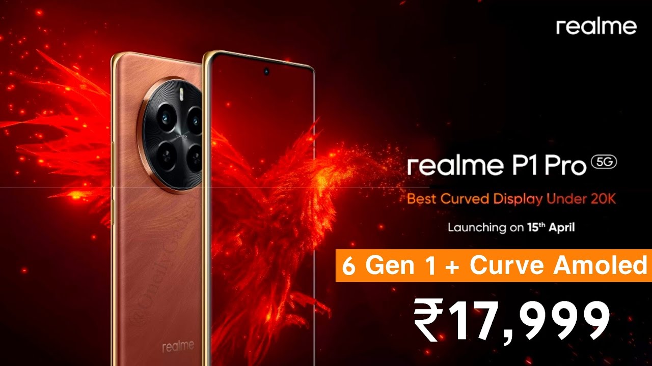 Realme P1 Pro 5G - Official Look & Price 🔥 Realme P1 Pro india Price 🔥 ...