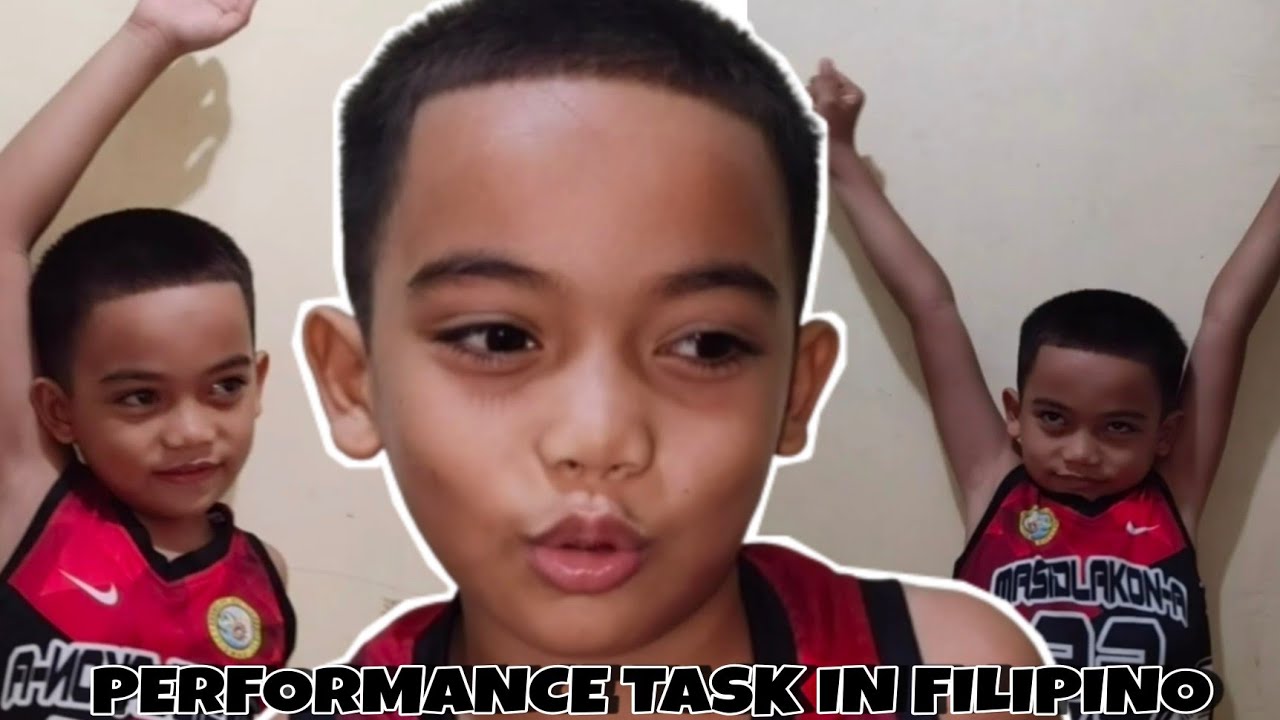 PERFORMANCE TASK OF ANGELO | FILIPINO - YouTube