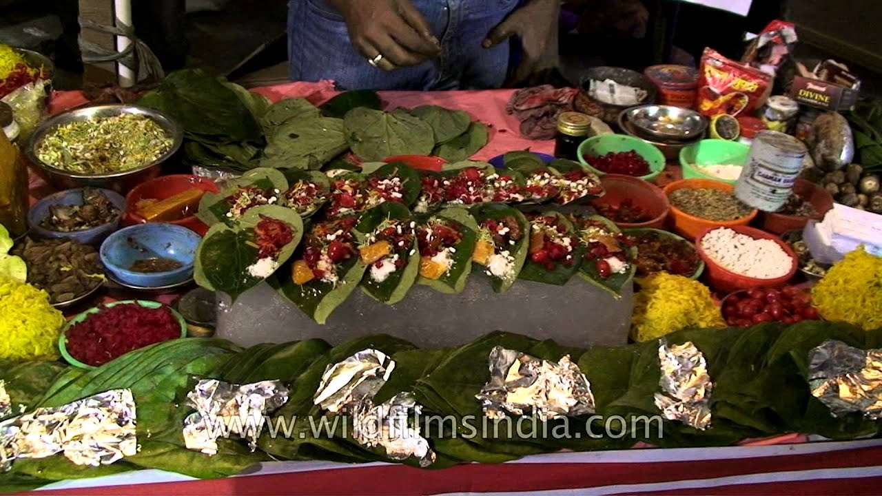 Varieties of paan - YouTube
