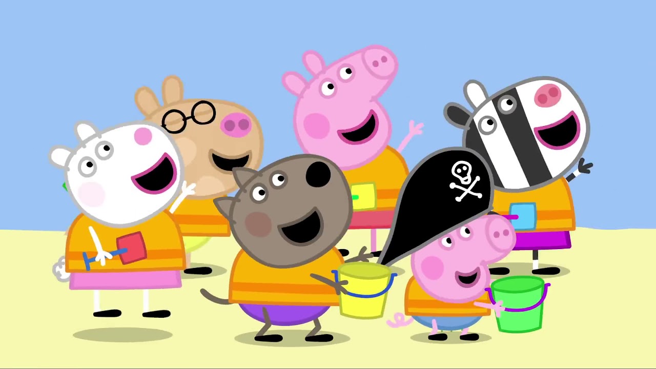 Peppa Pig English Episodes Splashing Around With Peppa Pig! Cartoons ...