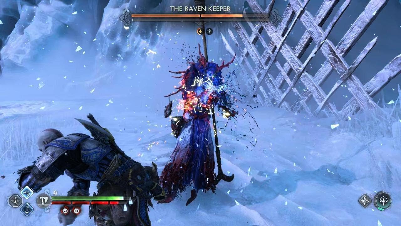 God of War Ragnarök the raven keeper - YouTube