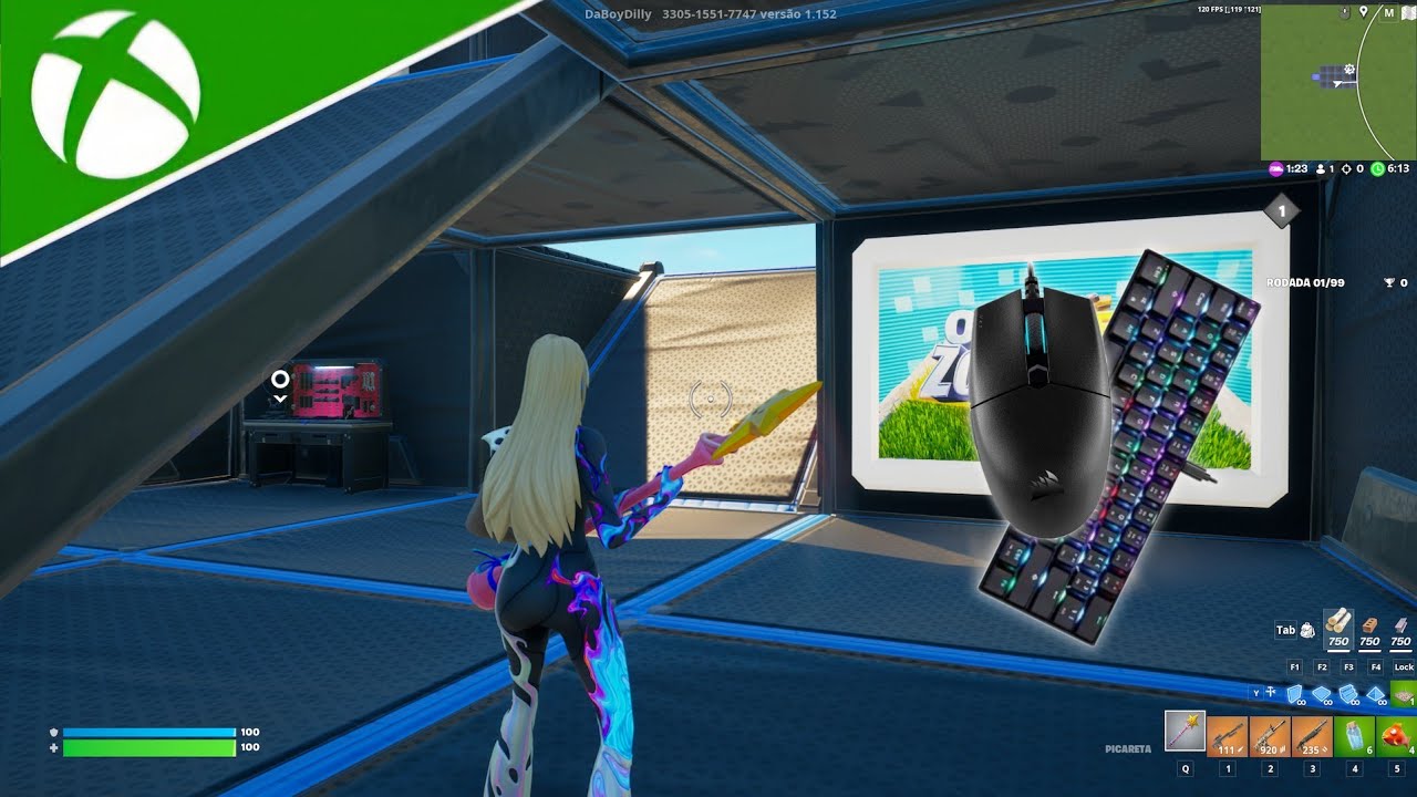 Fortnite 3v3v3v3 Go Goated Zone Wars 🐐 Gameplay - Xbox Series S - 4K ...