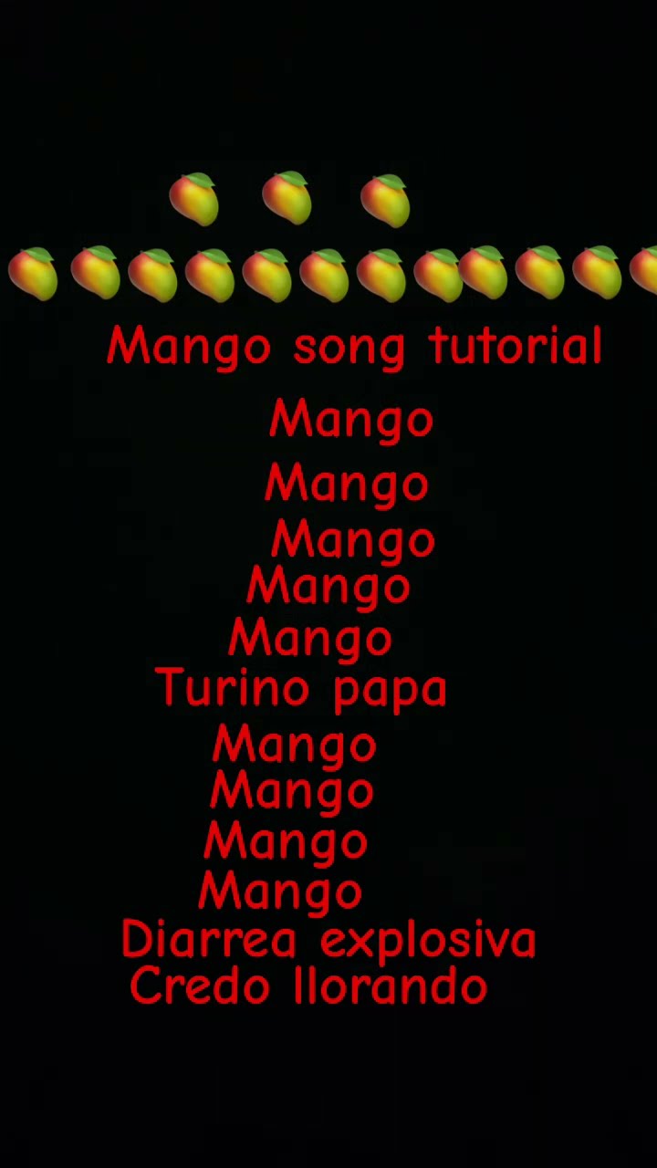 Mango song tutorial#funny#mango - YouTube