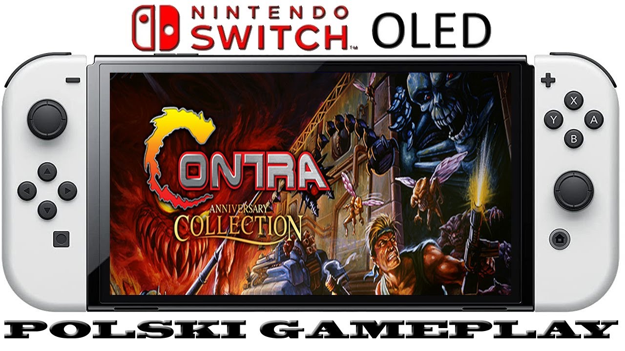Contra Anniversary Collection - Nintendo Switch OLED Gameplay PL - YouTube