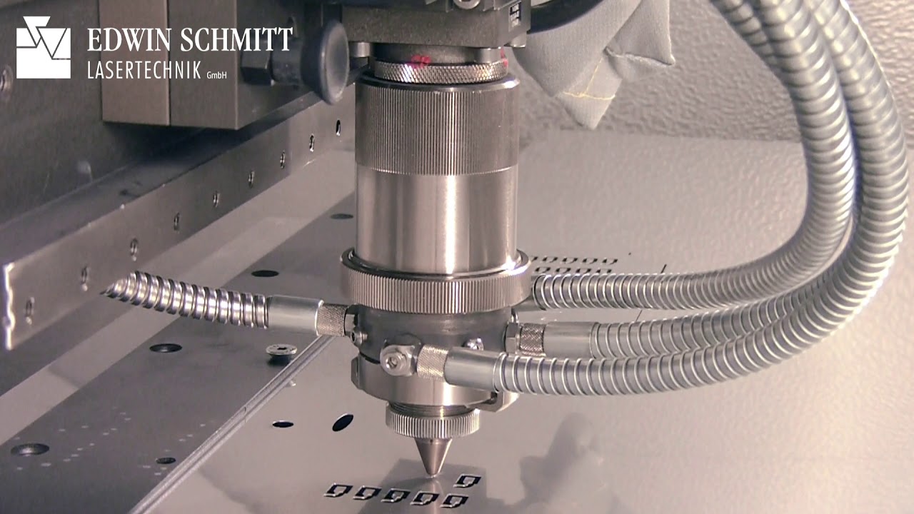 Feinschneiden - Edwin Schmitt Lasertechnik - YouTube