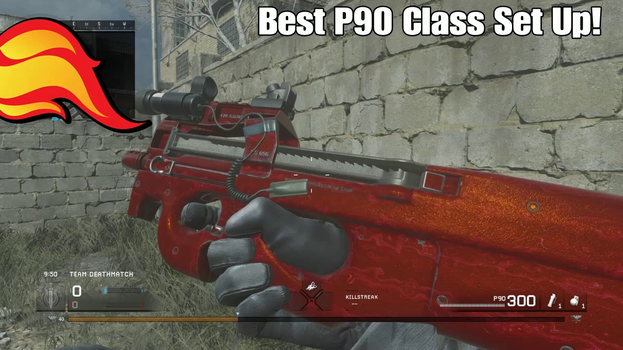 Best P90 Class Set Up! | MWR Gameplay - YouTube
