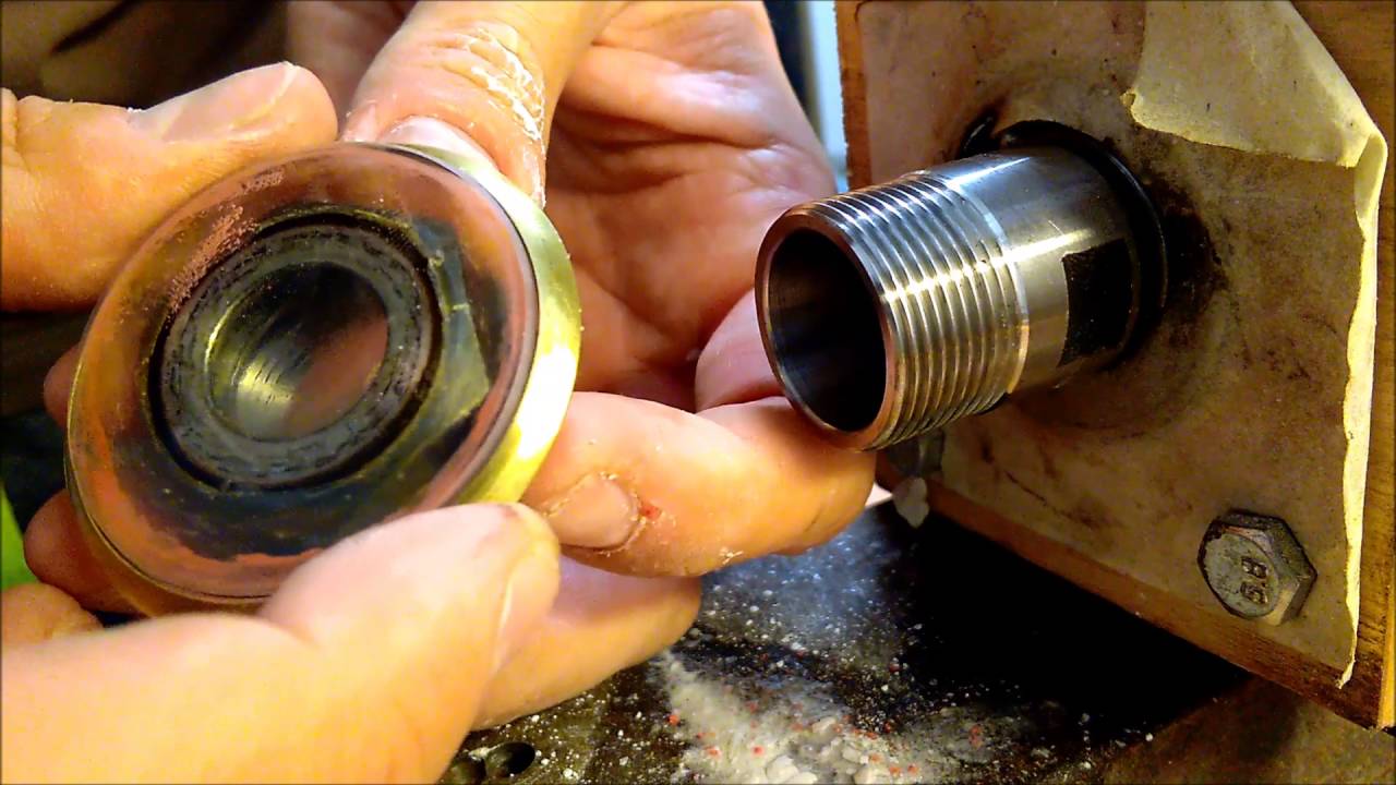 Grinding back bezel glass for the Gre Roskopf pocket watch, Pt 2 - YouTube