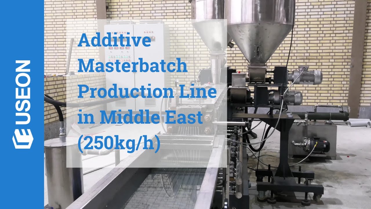 Masterbatch Machine for Additive Masterbatch Compounding in Middle East ...