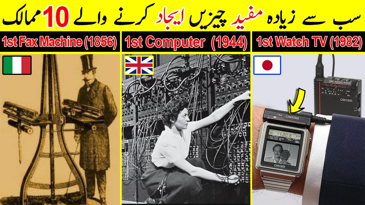10 Countries with Most inventions in the World | Top Invention ...