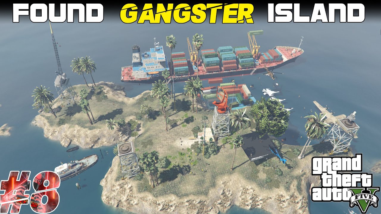 😱😱Found Big Gangster island - GTA V #8 - Bekaar Gamer - YouTube