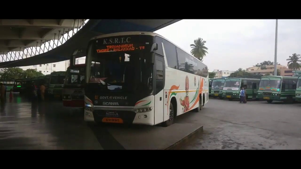 KSRTC GARUDA MAHARAJA BRAND NEW SCANIA METRO LINK HD - YouTube