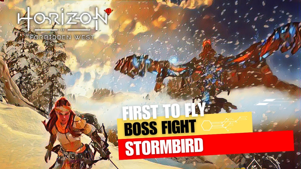Horizon Forbidden West | Very Hard | Boss Fight | First to Fly ...