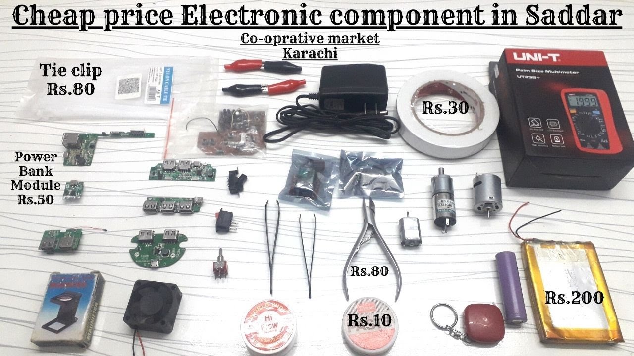 Cheap Price Electronic components || Basic electronic components detail ...