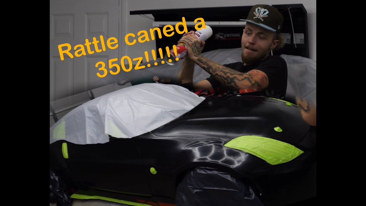 WORLDS BEST RATTLE CAN PAINT JOB || ON 350Z || - YouTube