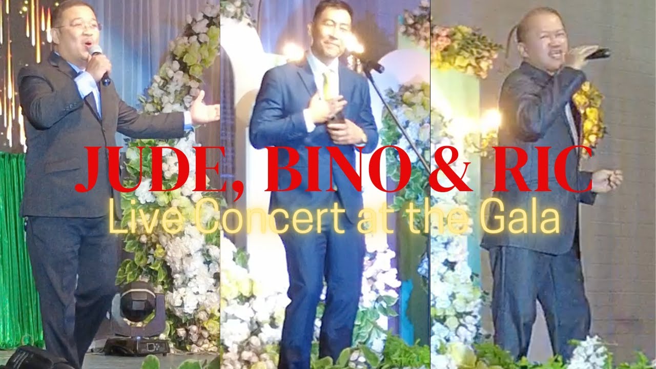 Bino Jude & Ric Concert at the Gala (BUCM 10th year Founding ...