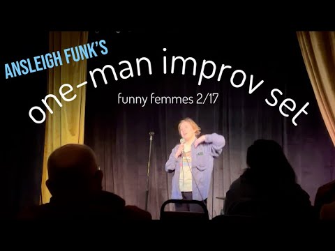 Ansleigh Funk Improv Character Set - 2/17 - YouTube