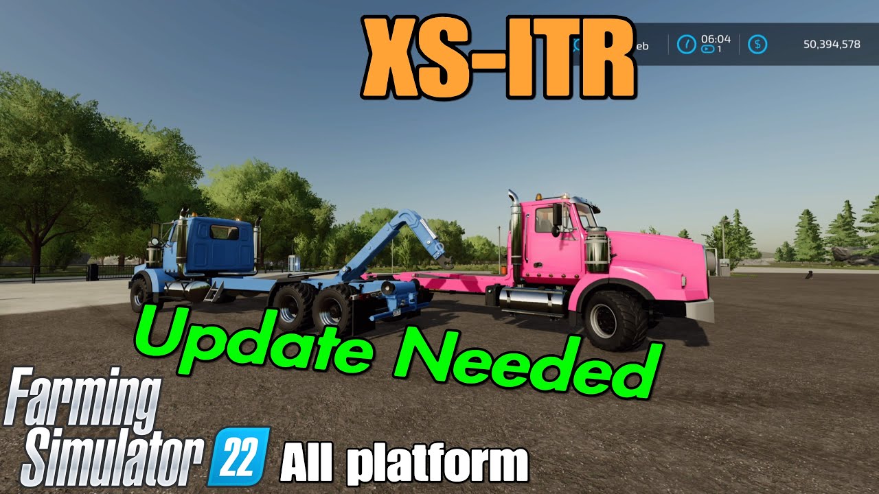 XS ITR / FS22 mod for all platforms - YouTube