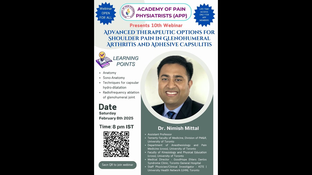 Advanced Therapeutic Options for Shoulder Pain frozen shoulder, I/A ...