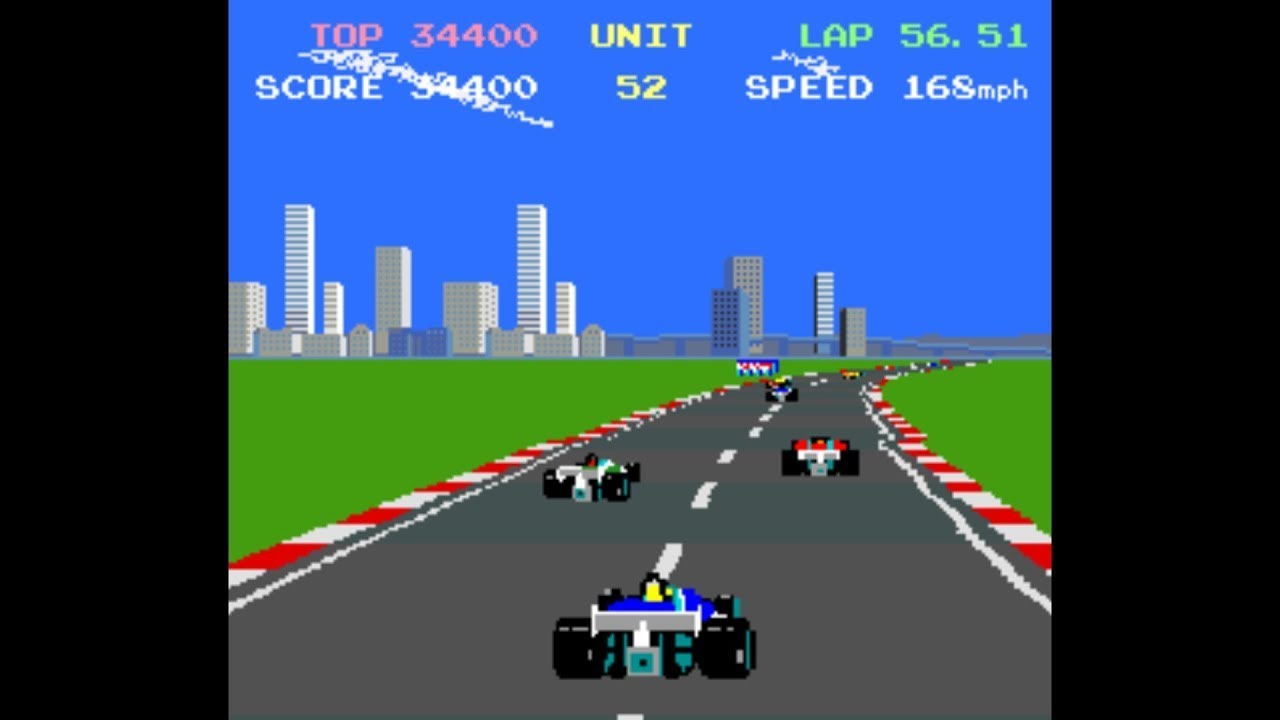 Pole Position II - Seaside [Arcade Longplay] (1983) Atari - YouTube