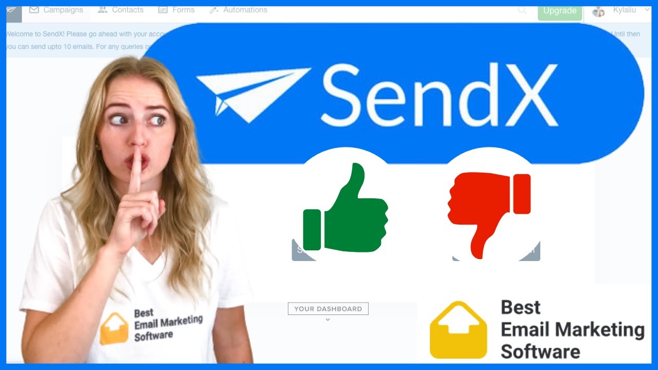 SendX Review - objective review on SendX Features - YouTube