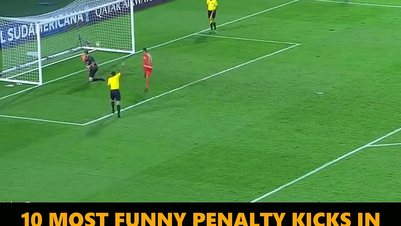 10 Most funny penalty kick in football - YouTube