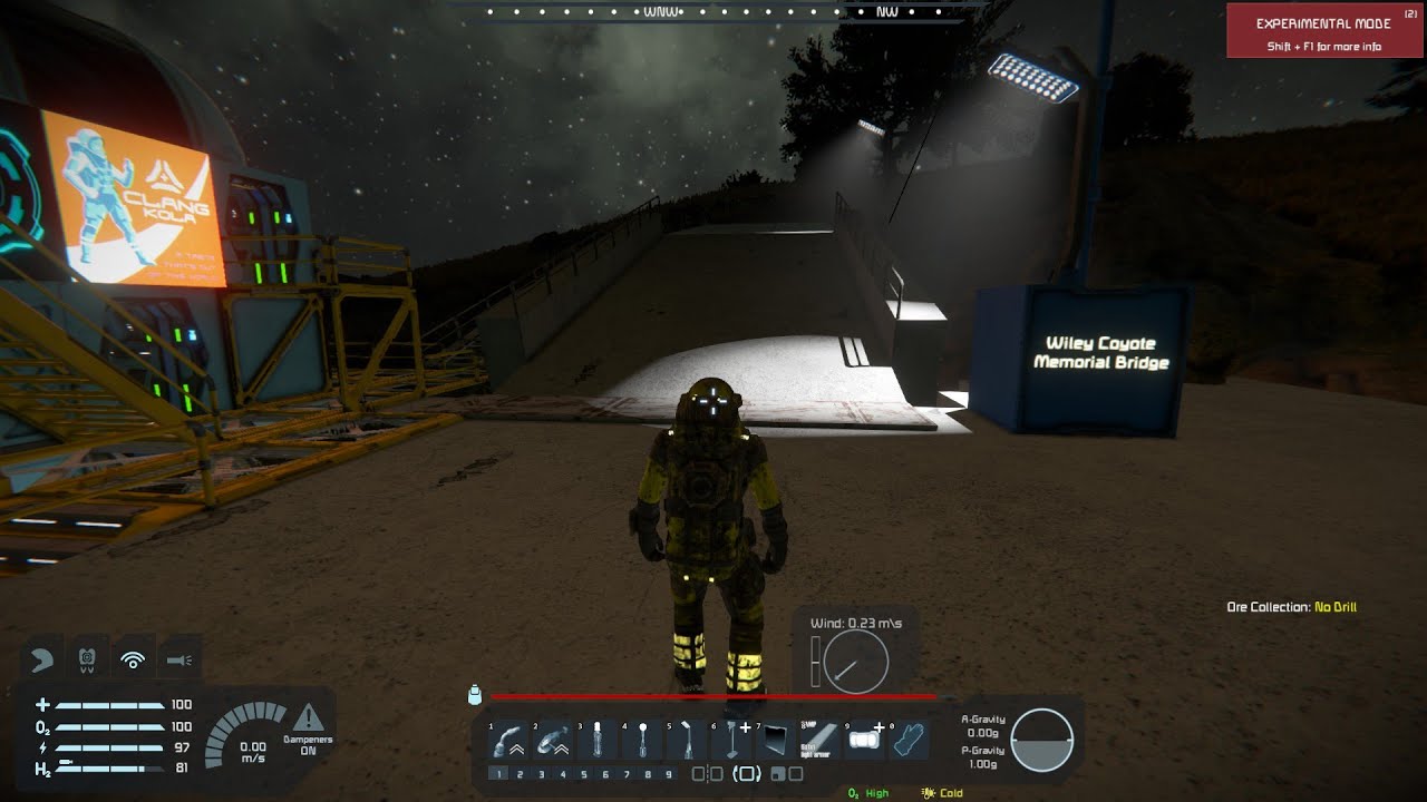 Space Engineers: the cursed Wiley Coyote Memorial Bridge - YouTube