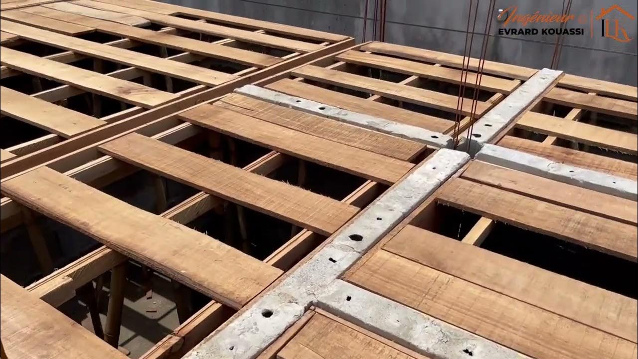 Coffrage Dun Plancher à Corps Creux Youtube