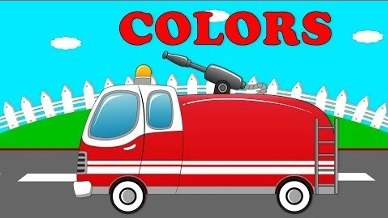 Fire Engine Colors - YouTube