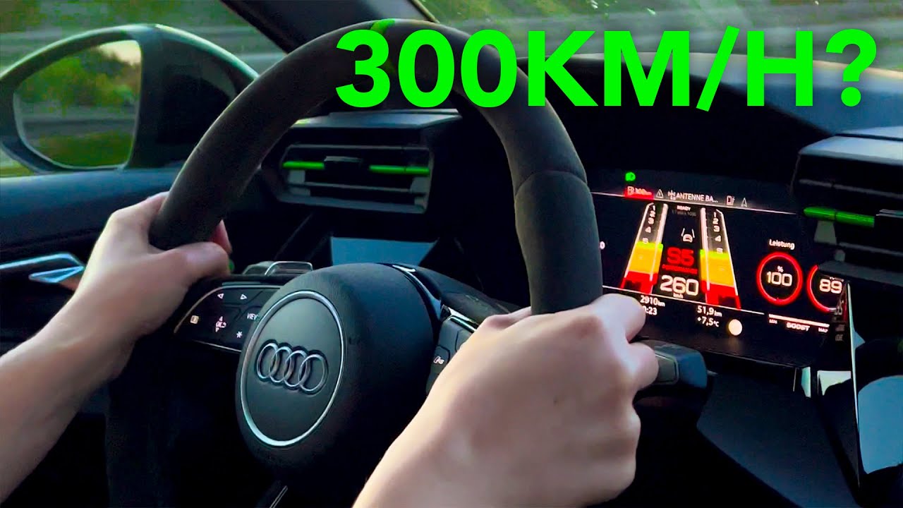 Schafft der neue Audi RS3 300km/h Top-Speed Serie? #AudiRS3 - YouTube